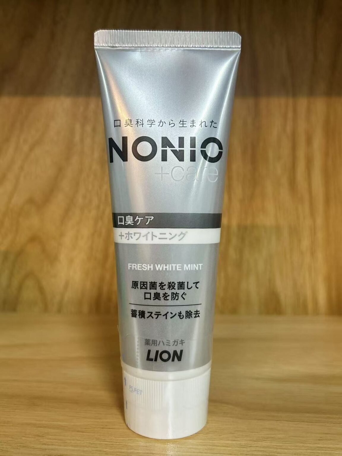 LION NONIO NONIO+care 清新薄荷防口氣美白牙膏 130g Whitening Toothpastes (fresh ...